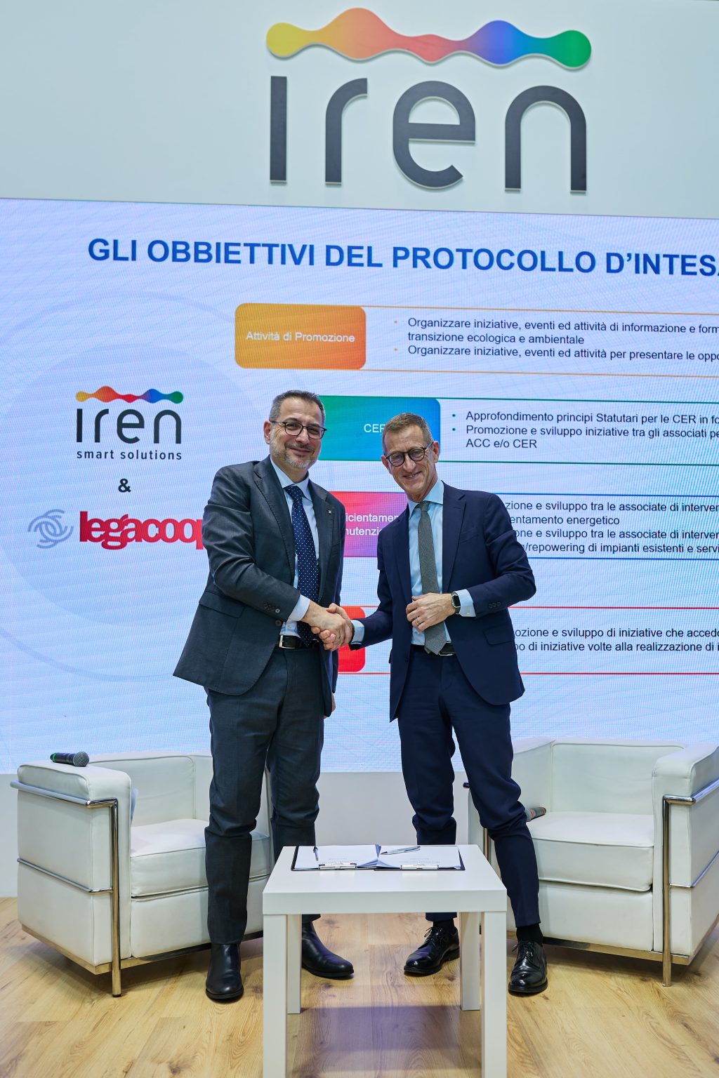Energia: Iren Smart Solutions e Legacoop firmano protocollo di intesa ...